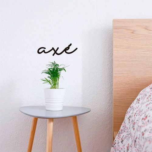 Lettering Axé - Studio Seu Moa - Loja de Decoração