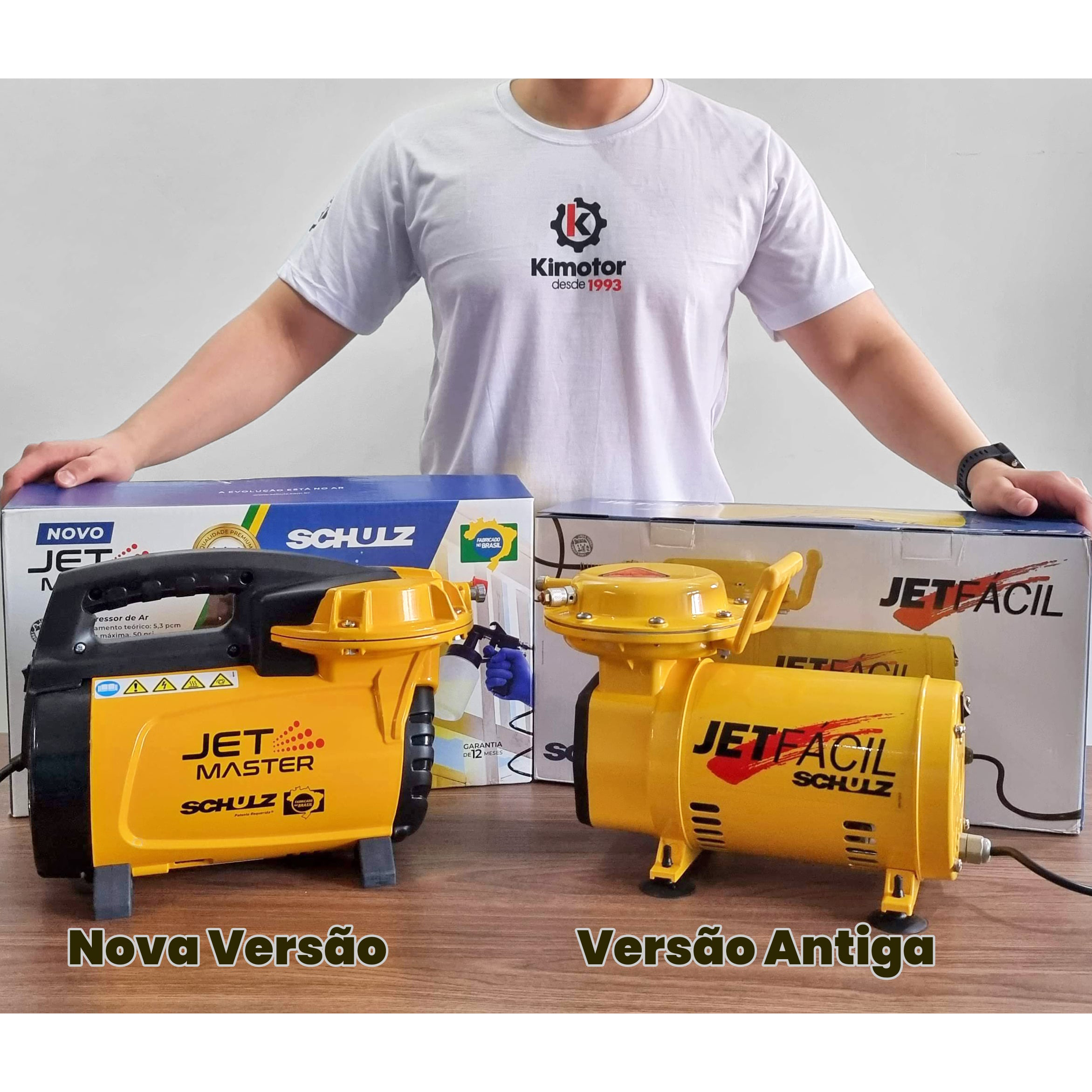 Tufão Ar Direto Schulz Jet Master CS 5,3 50psi - LANÇAMENTO - KIMOTOR ...