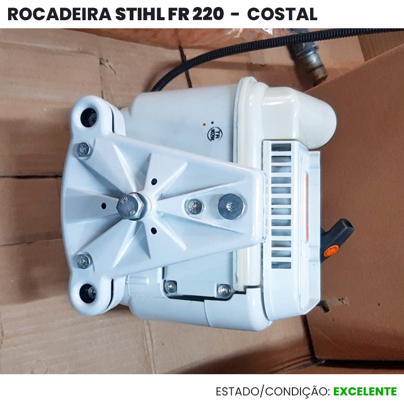 Rocadeira Stihl FR 220 (Costal) - Trimcut - Seminova (4119-200-0090) - KIMOTOR - Autorizada ...