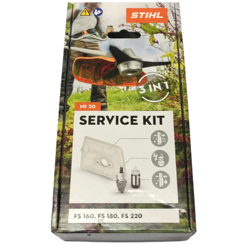 Jogo de Manutenção Service Kit Stihl nº 20 - FS 160 / FS 220 - KIMOTOR ...