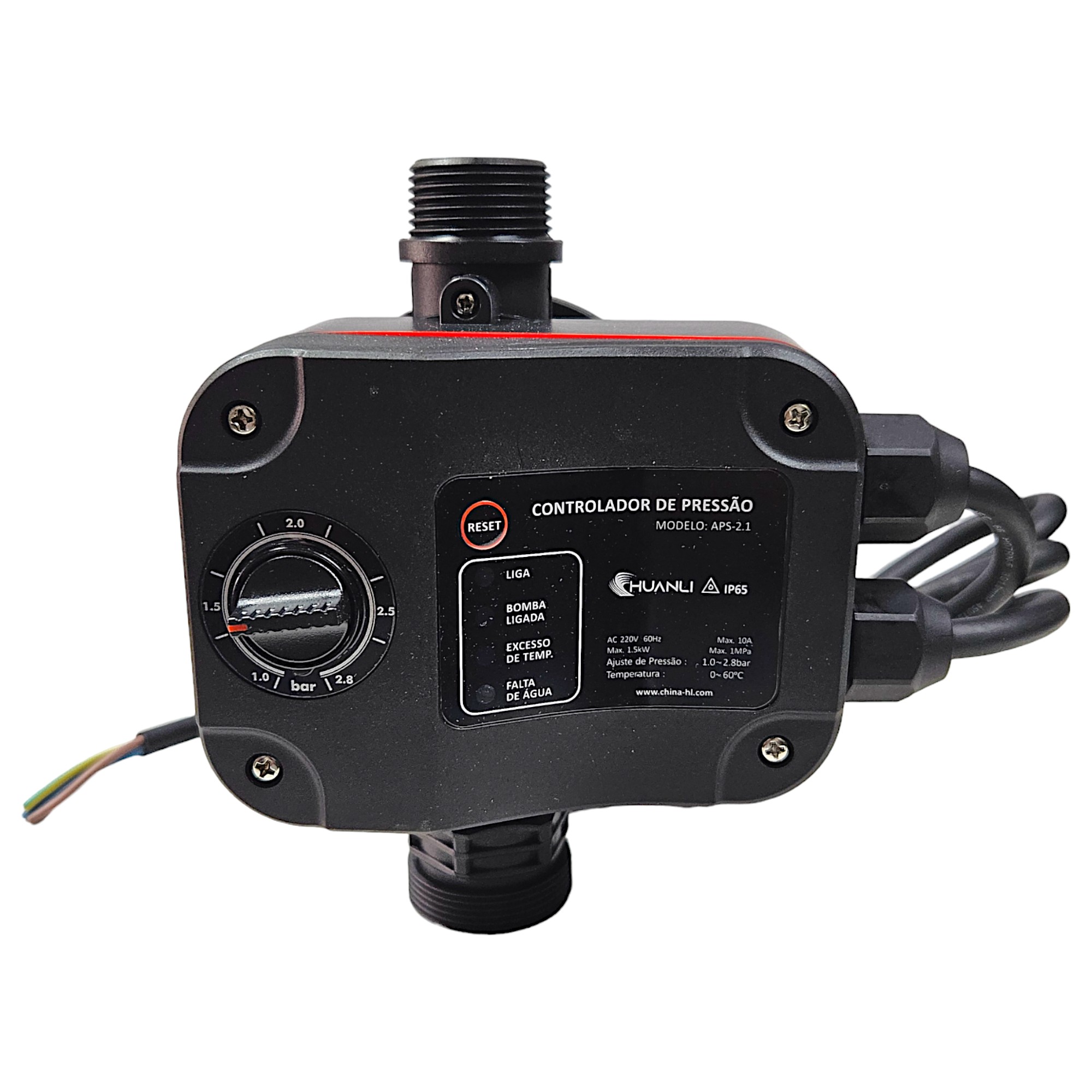 Controlador de Pressão Huanli APS2.1 - 110V - KIMOTOR - Autorizada ...