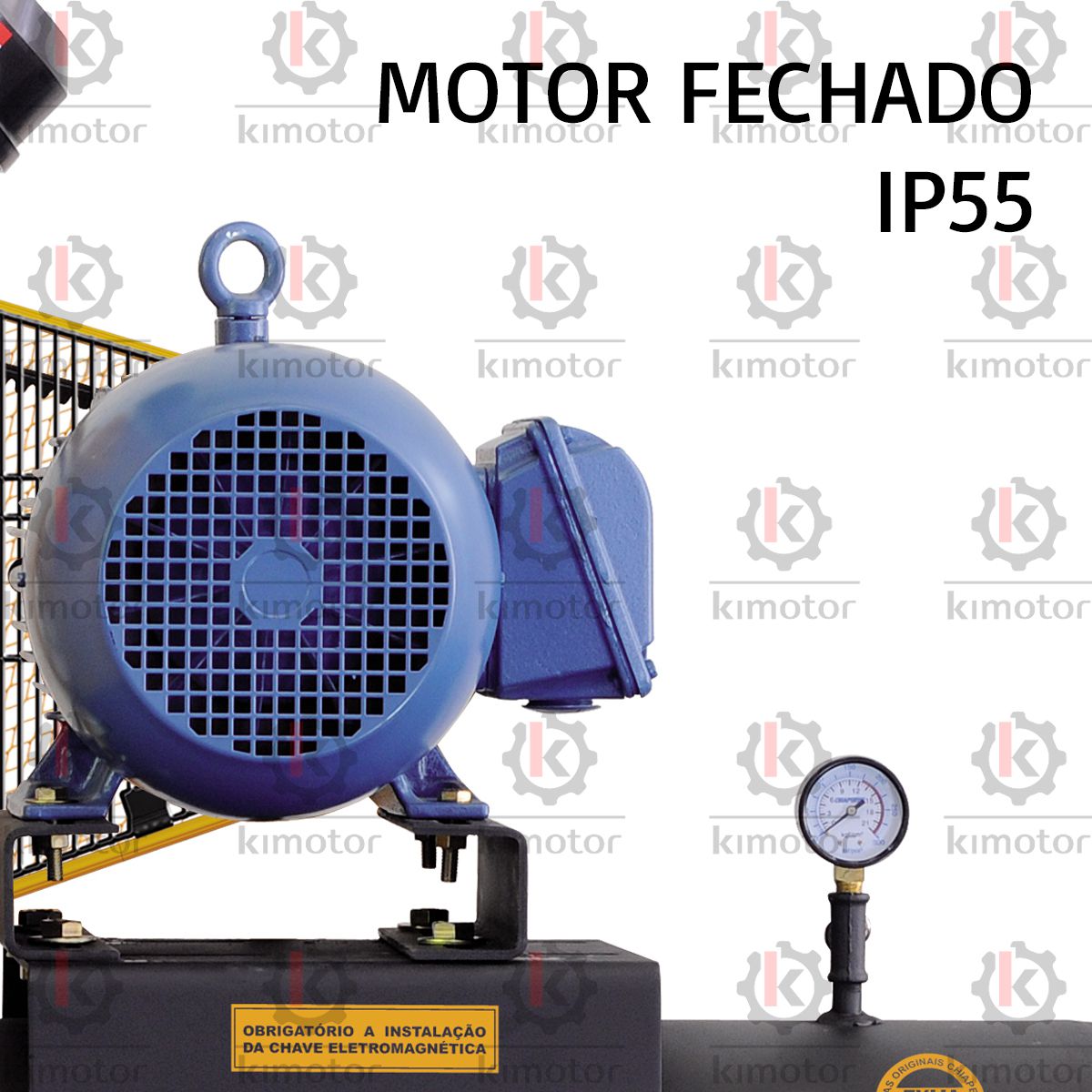 Compressor Chiaperini CJ 25 APV 250L - 5HP 175psi - KIMOTOR - Autorizada Schulz Compressores