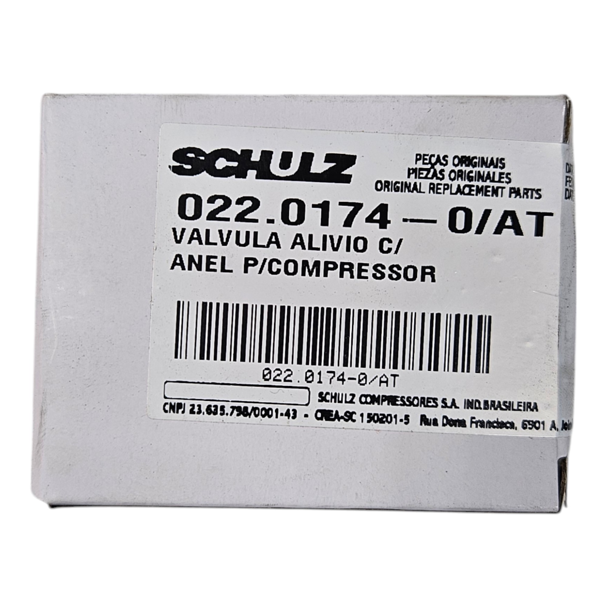 Válvula Alívio Centrifugo do Compressor Schulz - 3/8 M x 1/4 A - MSW 40 ...