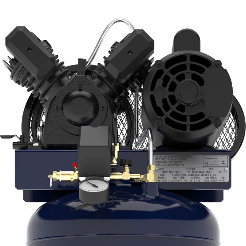 Compressor Pressure Notus 10/100 Vertical 2HP - KIMOTOR - Autorizada ...