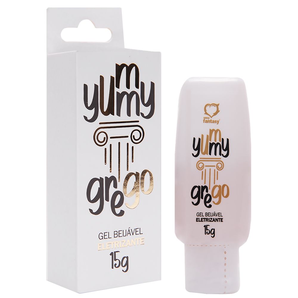 Gel Para Beijo Grego Yummy Eletrizante Sexy Fantasy 15g Boutique Segreto