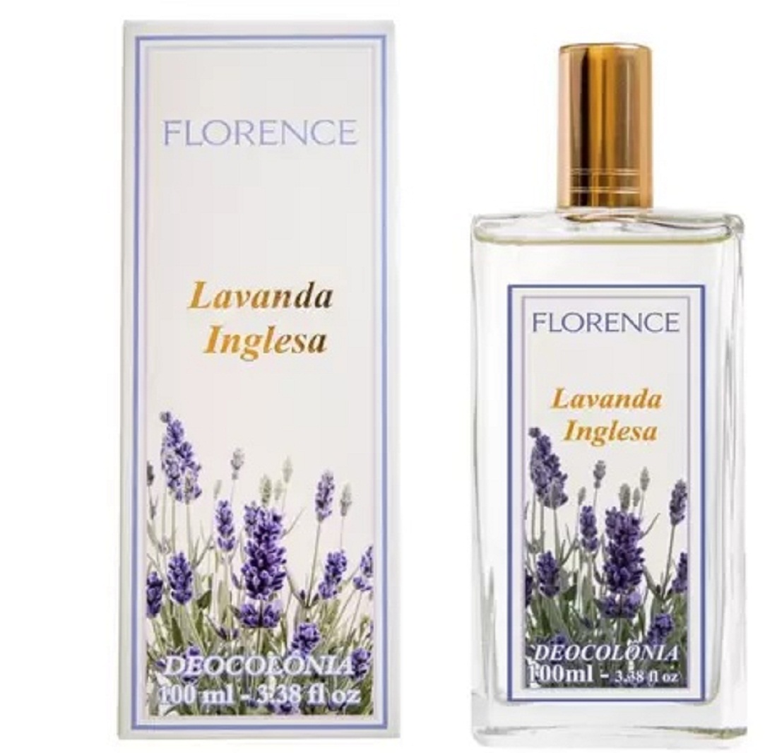 Deo Colonia Lavanda Inglesa 100ml Florence - BYSOU.COM.BR