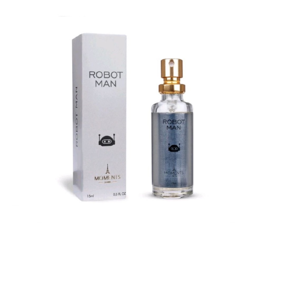 Perfume Robot Man 15ml Masc Moments - BYSOU.COM.BR