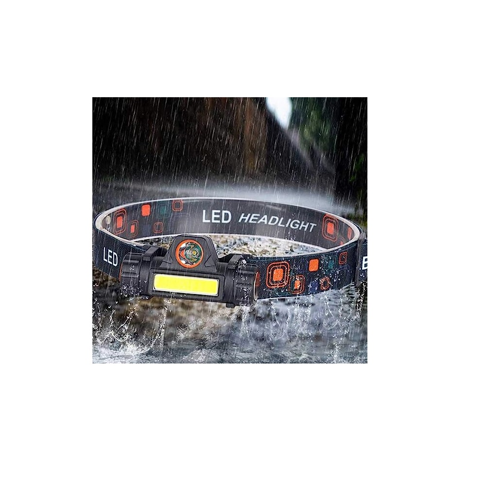 Lanterna de cabeça LED Recarregável YBF - Aventura Brasil