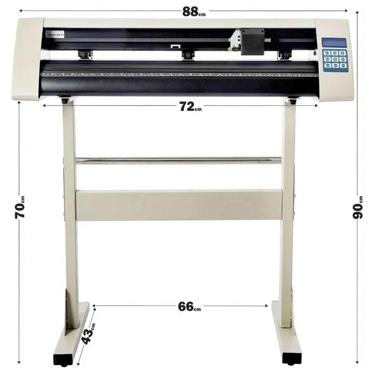Plotter de Recorte Profissional Lorben 72cm com Mira à Laser - Lorben
