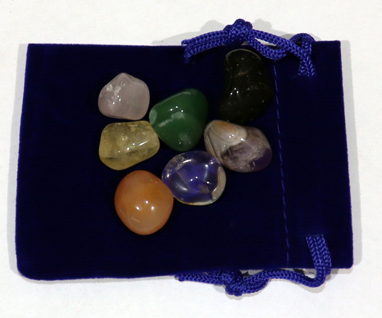 As 7 pedras da Sorte Pedras Naturais Amuleto da Sorte (S) - Trem de ...