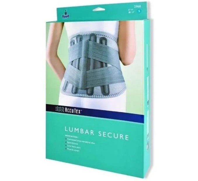 Colete Lombar LUMBAR SECURE CHANTAL - OPPO - Produtos médicos e ...