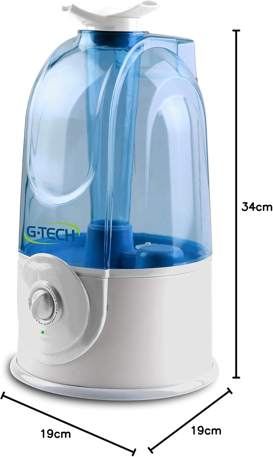 Umidificador Ultrassônico Allergy Free Dual 3l Gtech - Produtos médicos e ortopédicos , tudo em ...