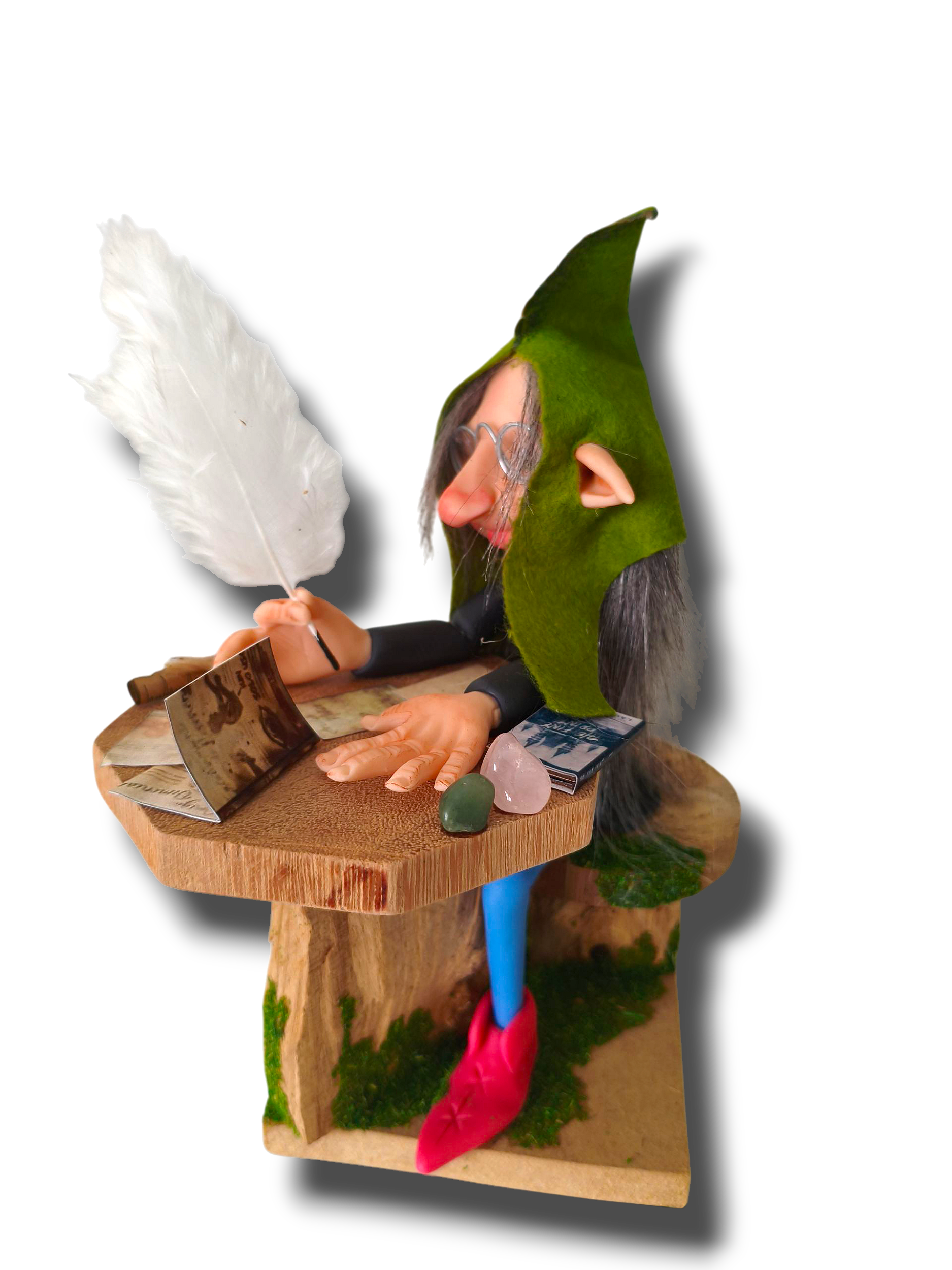 Duende leitor - sabedoria e estudos - Alemdalenda