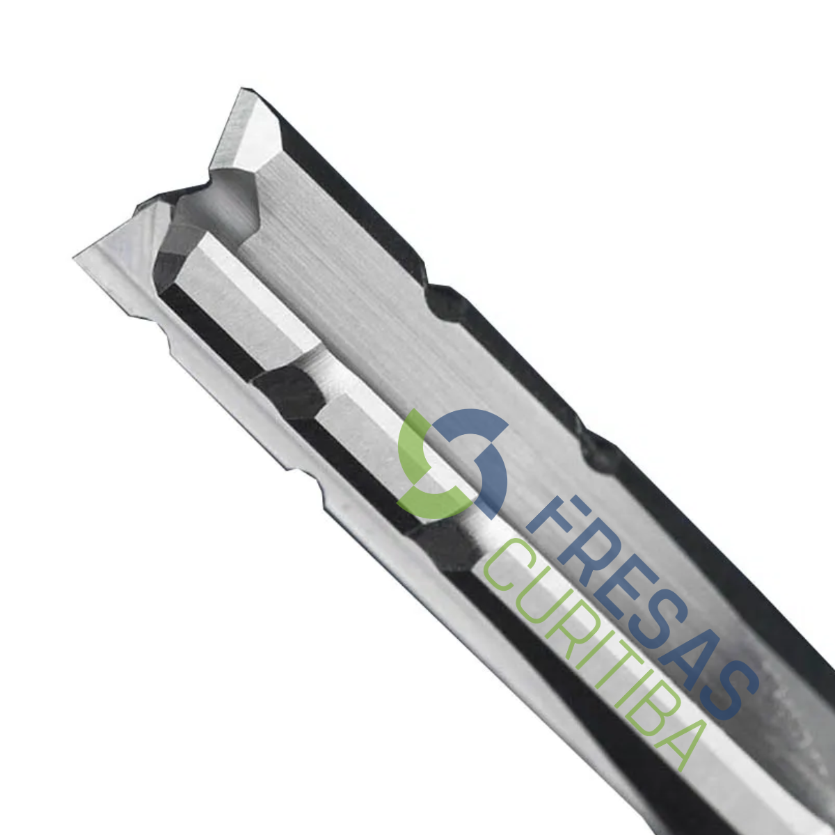 Fresa TCT 3 cortes retos metal duro - Fresas Curitiba