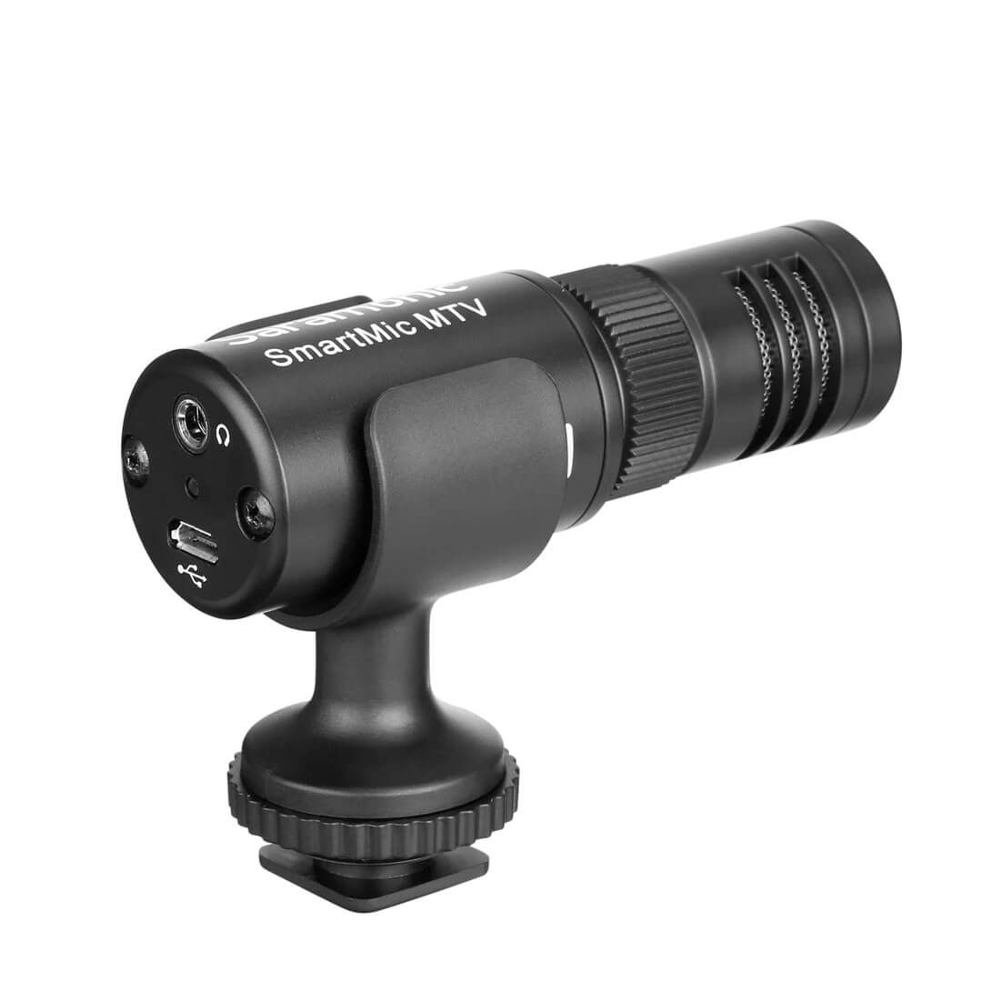 KIT DE MICROFONE ESTÉREO COM TRIPÉ PARA CELULAR - Saramonic - A Sua ...