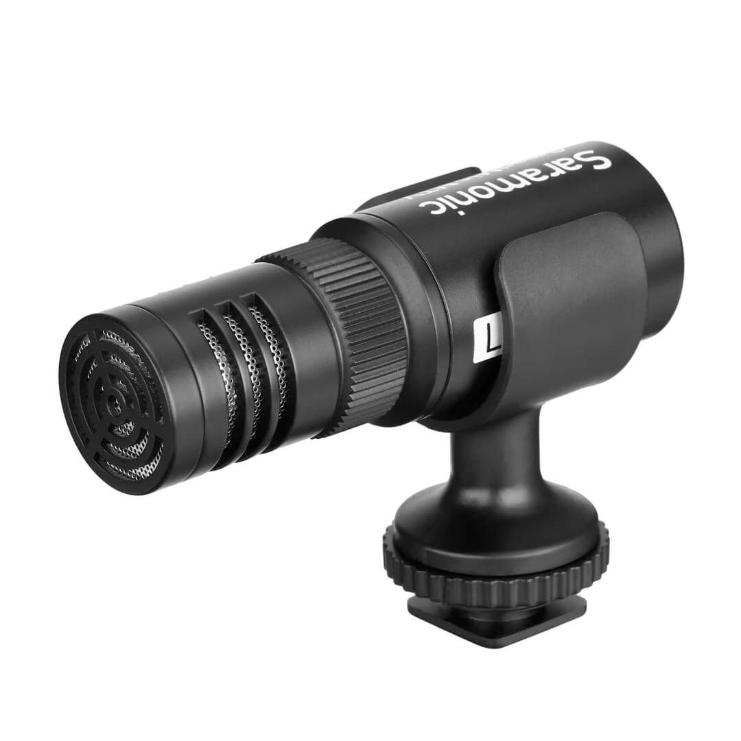 KIT DE MICROFONE ESTÉREO COM TRIPÉ PARA CELULAR - Saramonic - A Sua ...