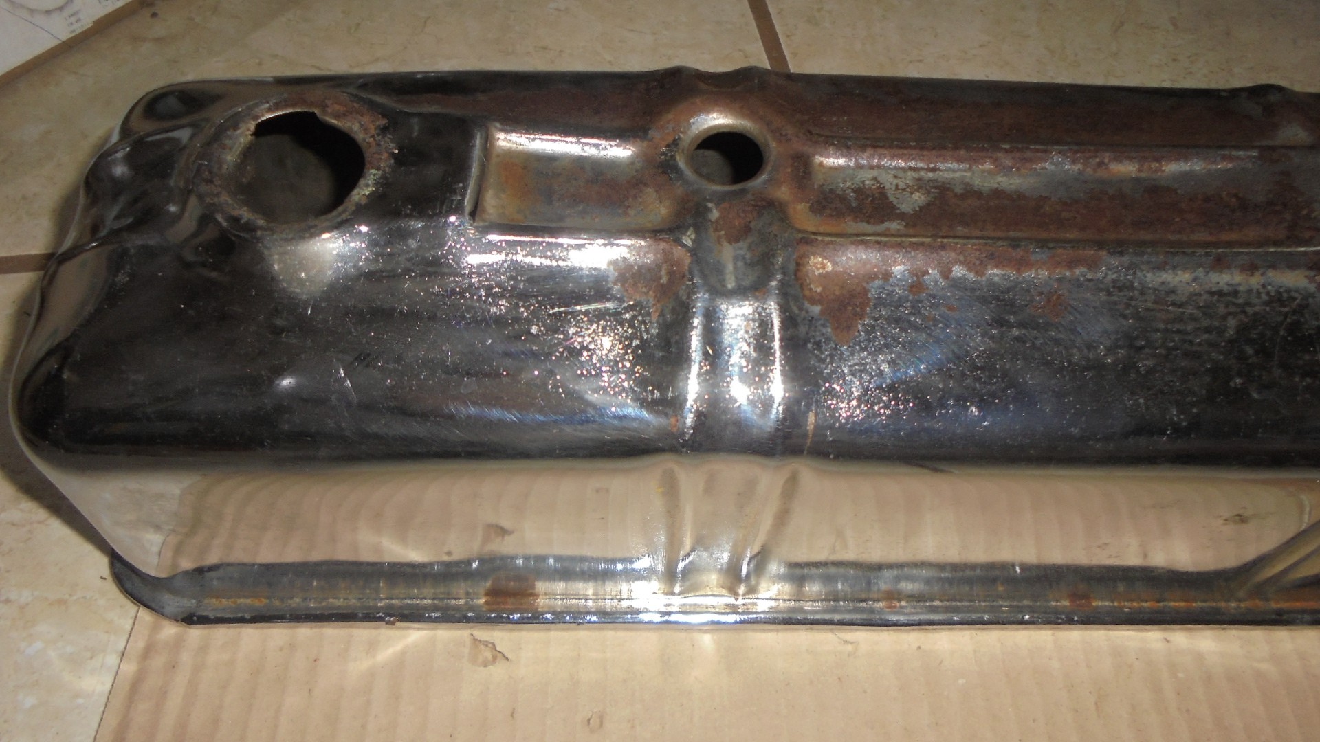 Chevrolet 37 a 56 Fleetline Boca de Sapo - Tampa De Válvulas motor 216 ...