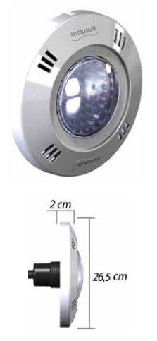 Luminária Led SMD Universal RGB - 11W - Casa e Piscinas