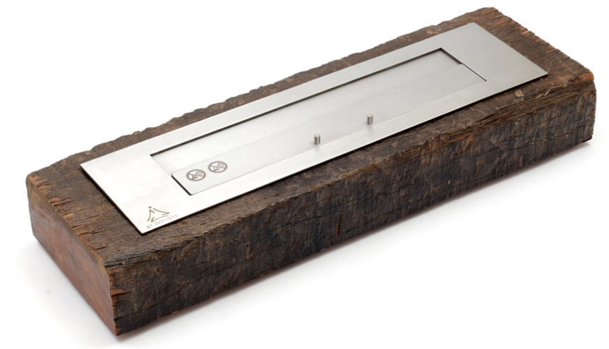 Lareira Ecológicas Rústica Dormente 73 cm Loa - Casa e Piscinas