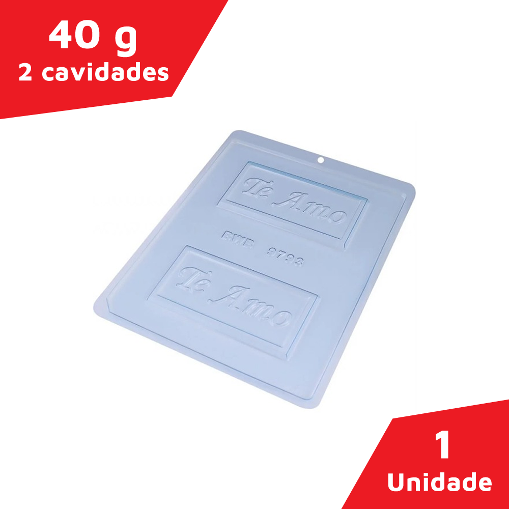 Placa de Acetato - Tablete Te Amo - As melhores embalagens e produtos ...
