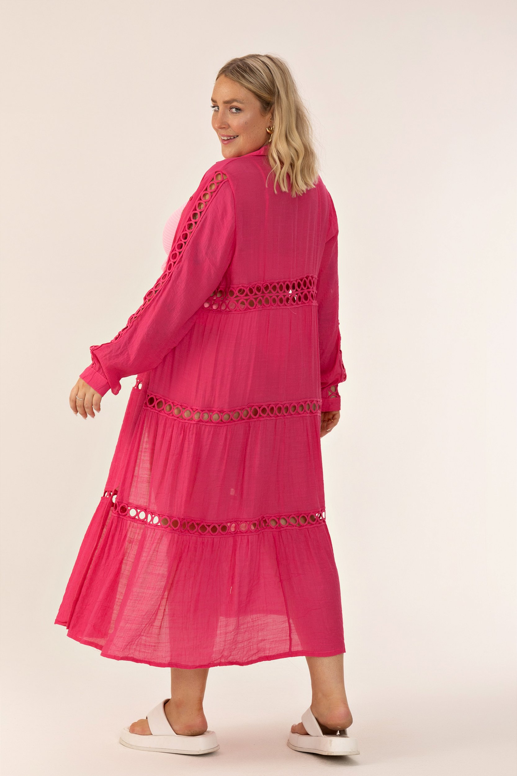 SAÍDA DE PRAIA LONGA OASIS PINK - Soul Sea Beach Wear | Loja Online de ...