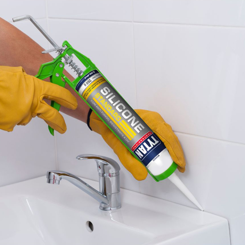 Adesivo de Silicone Tytan Standard 260G Branco Uso Geral - Liondor ...
