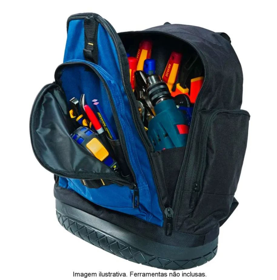 Mochila de Ferramentas com base emborrachada 14" Irwin 1868159 ...