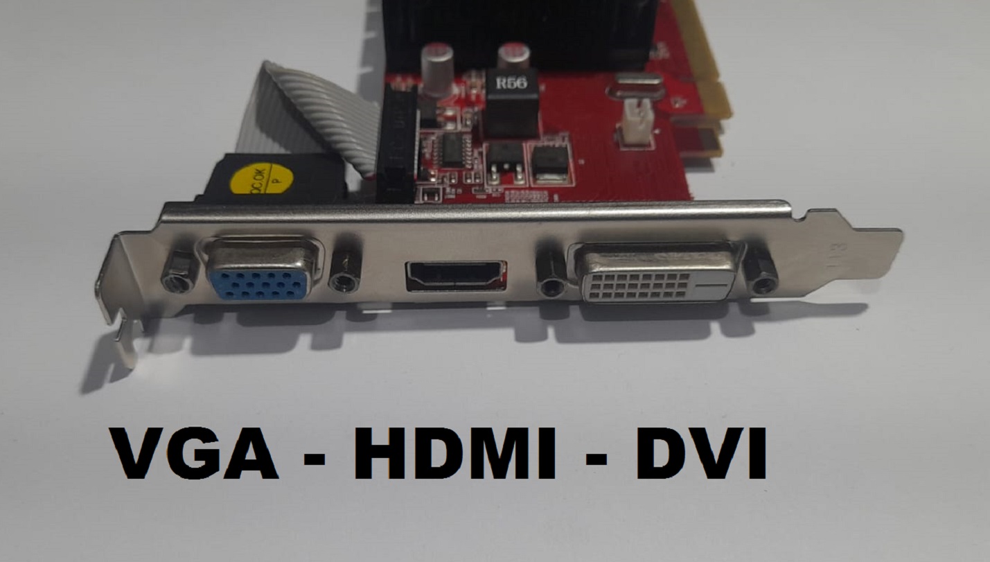 Placa de vídeo AMD Radeon HD 5450 1GB DDR3 PCI-Ex com HDMI - RIKATECH