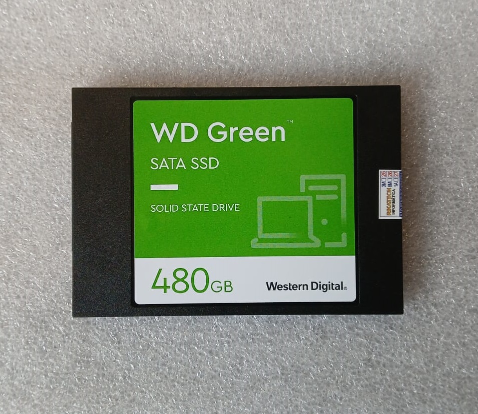 SSD Western Digital 480 Gigas para PCs e Notebooks. - RIKATECH