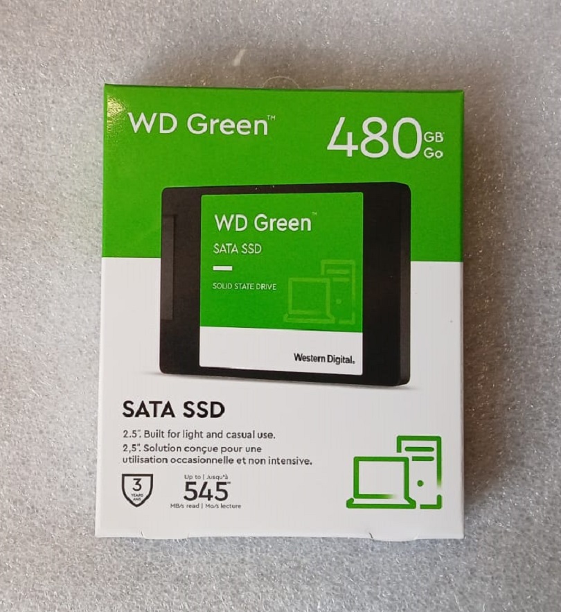 SSD Western Digital 480 Gigas para PCs e Notebooks. - RIKATECH