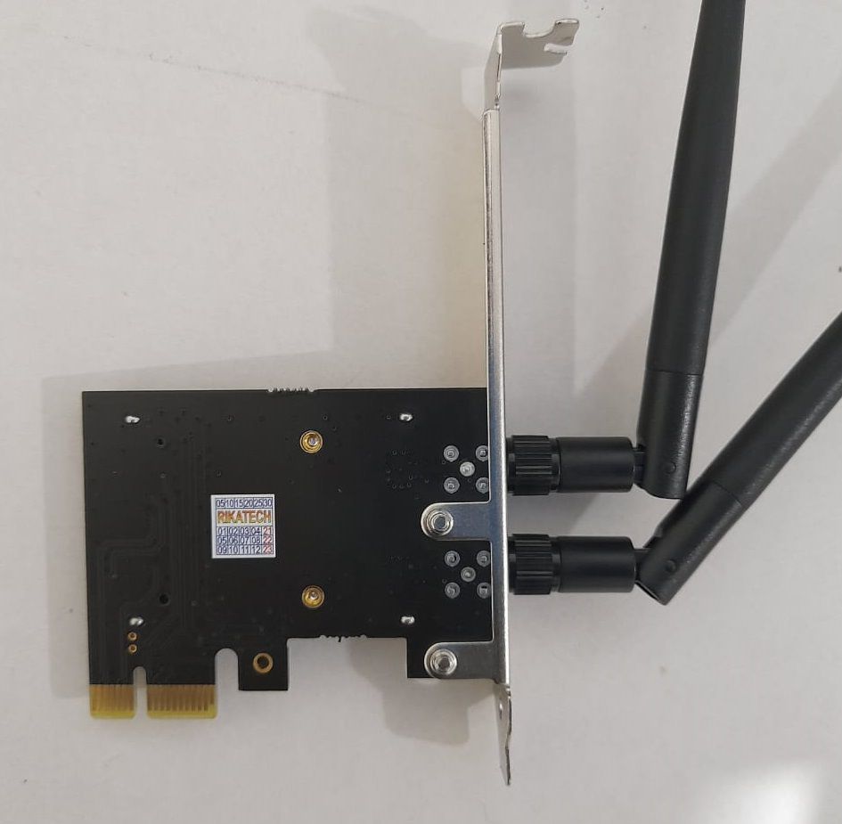 Placa de Rede Wifi Atheros Pci-Ex Dual Band (2.4/5.8 GHz) para Pcs ...