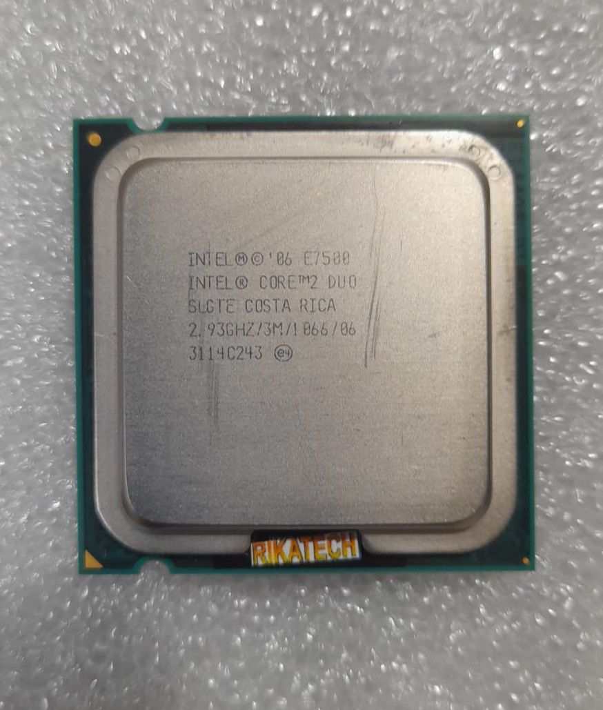 Processador Intel Core 2 Duo E7500 2.93ghz LGA775 para Pcs - RIKATECH