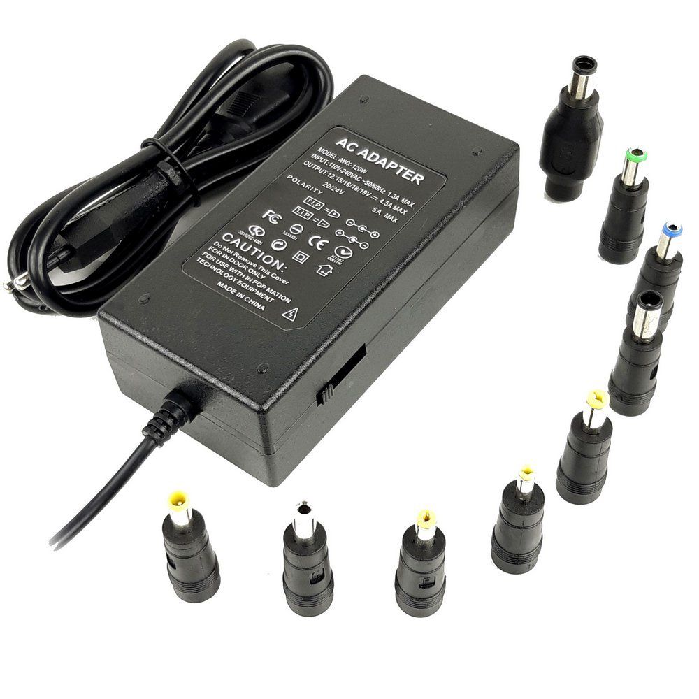 Carregador Universal Bivolt para Notebooks com 9 Conectores - RIKATECH