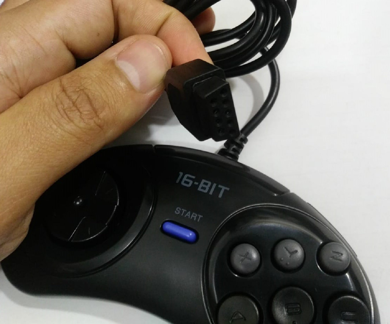 Controle para Mega Drive - 6 Botões e Função Mode - RIKATECH