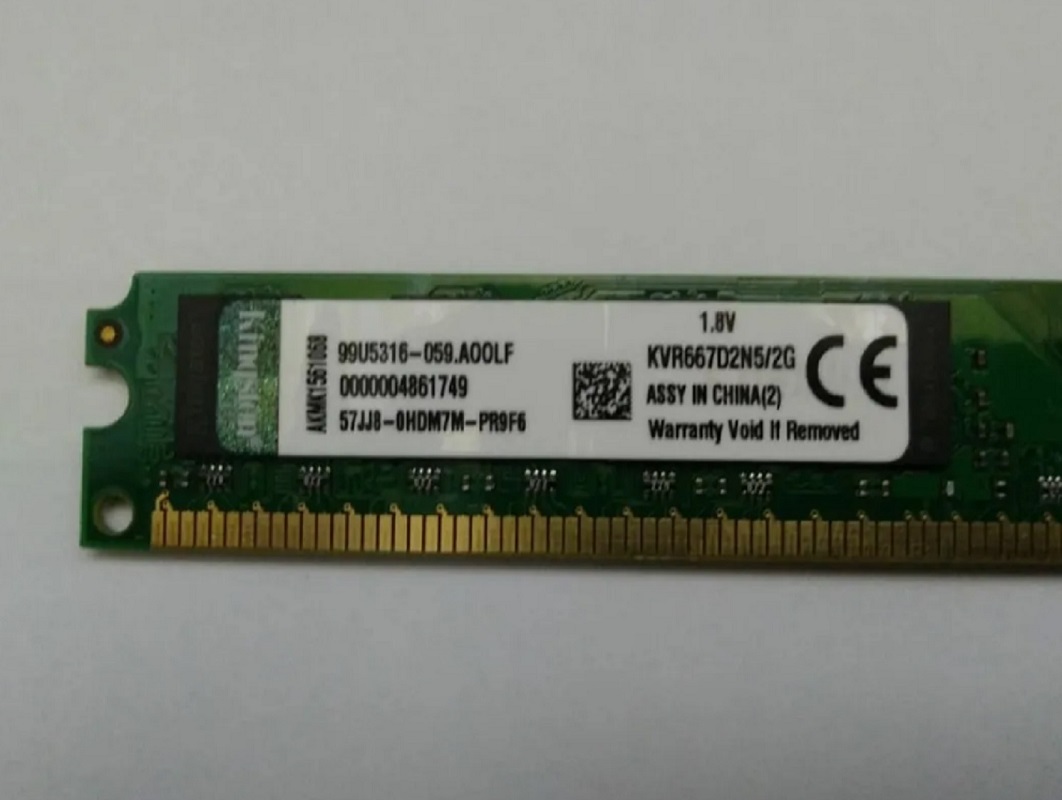Memória Kingston 2 GB DDR2 667 Mhz para PCs e Desktops - RIKATECH