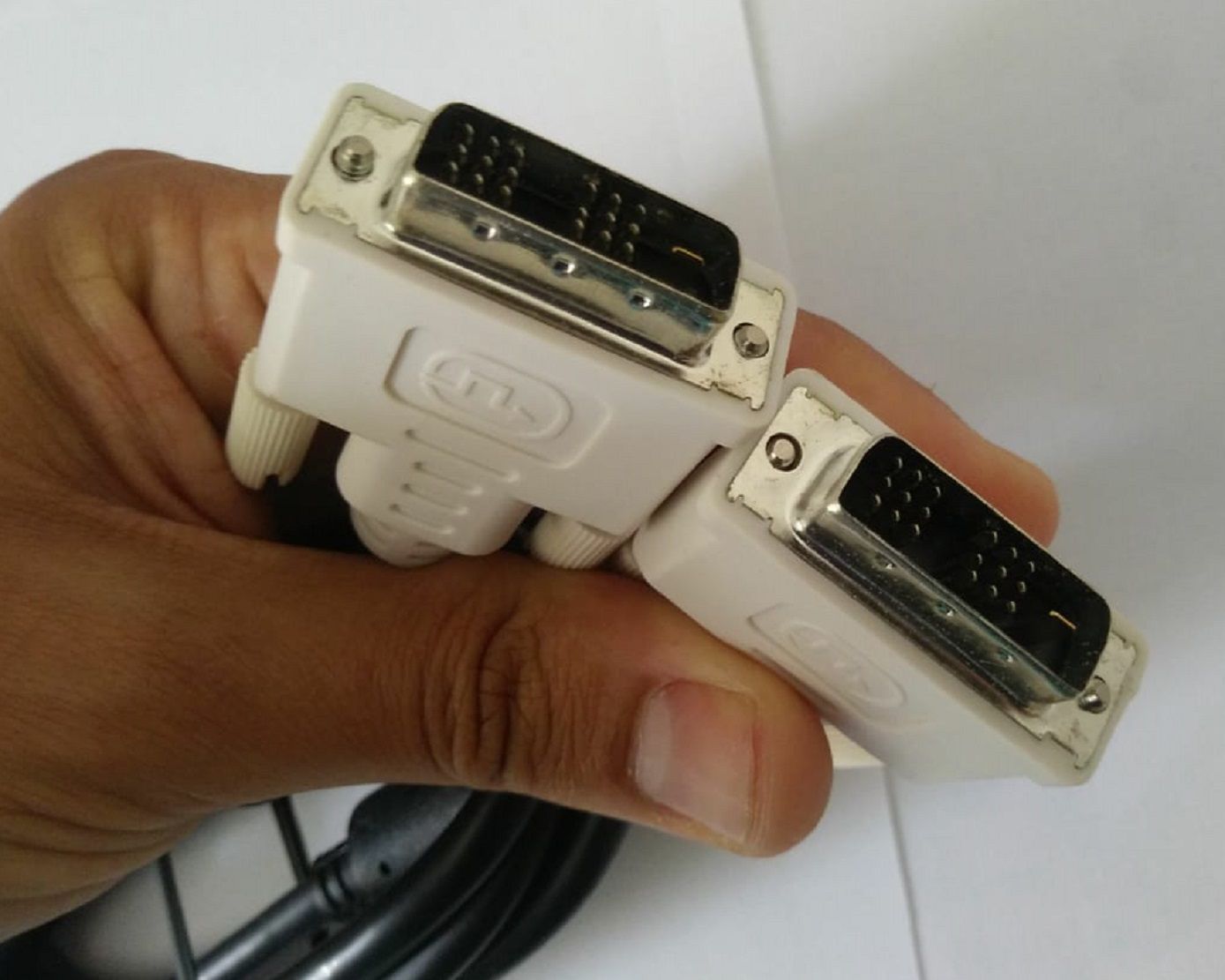 Cabo DVI 1.5 Metros Single Link (DVI-D 18+1 pinos) - RIKATECH