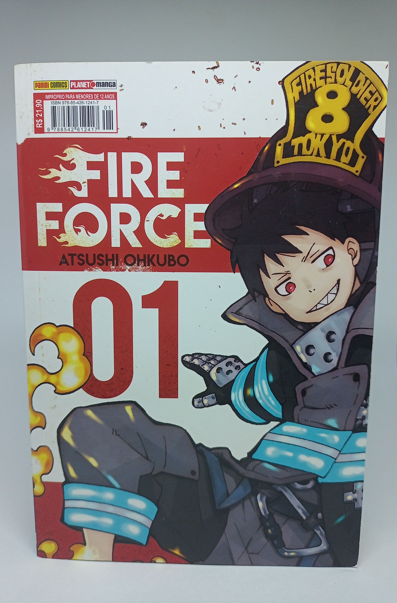 Fire Force - Volume 01 (Item usado e reembalado) - Loja Pégaso - Leia ...