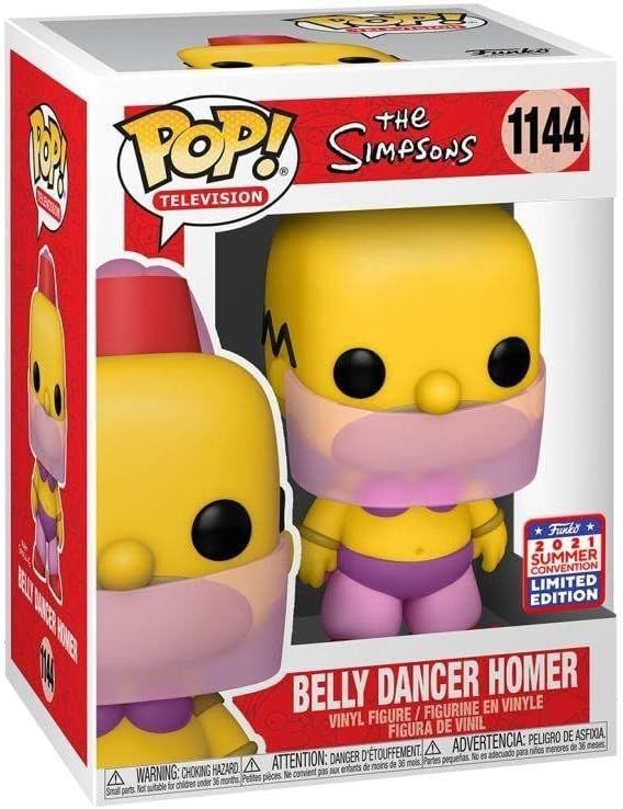 Pop! Funko The Simpsons Belly Dancer Homer 1144 - Loja Life Geek ...