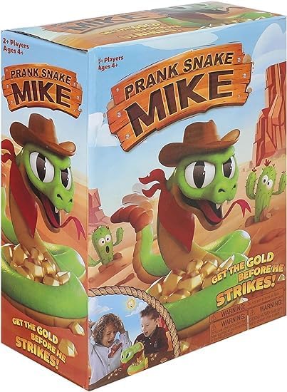 Jogo Prank Snake Mike – Bee Toys | Pegadinha Divertida com Sensor de ...