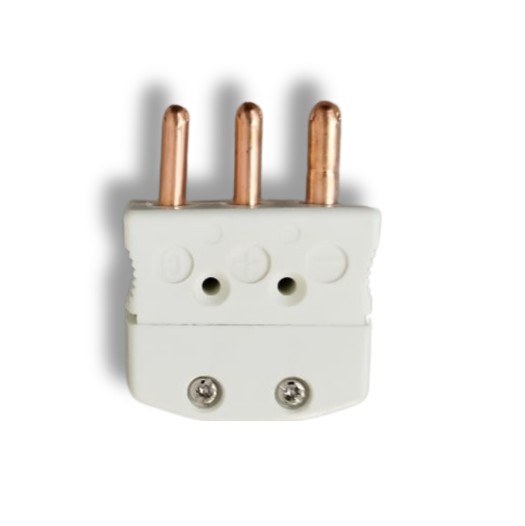 Conector Pt-100 - 3 Pinos Standard - lojatermon