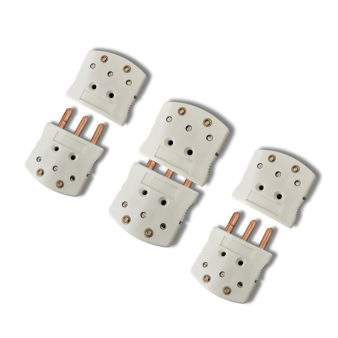 Conector Pt-100 - 3 Pinos Standard - lojatermon
