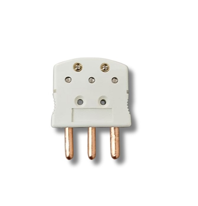 Conector Pt-100 - 3 Pinos Standard - lojatermon