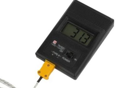 Termopar Digital Tipo K Termopar Sonda 1 Metro TM902C - lojatermon