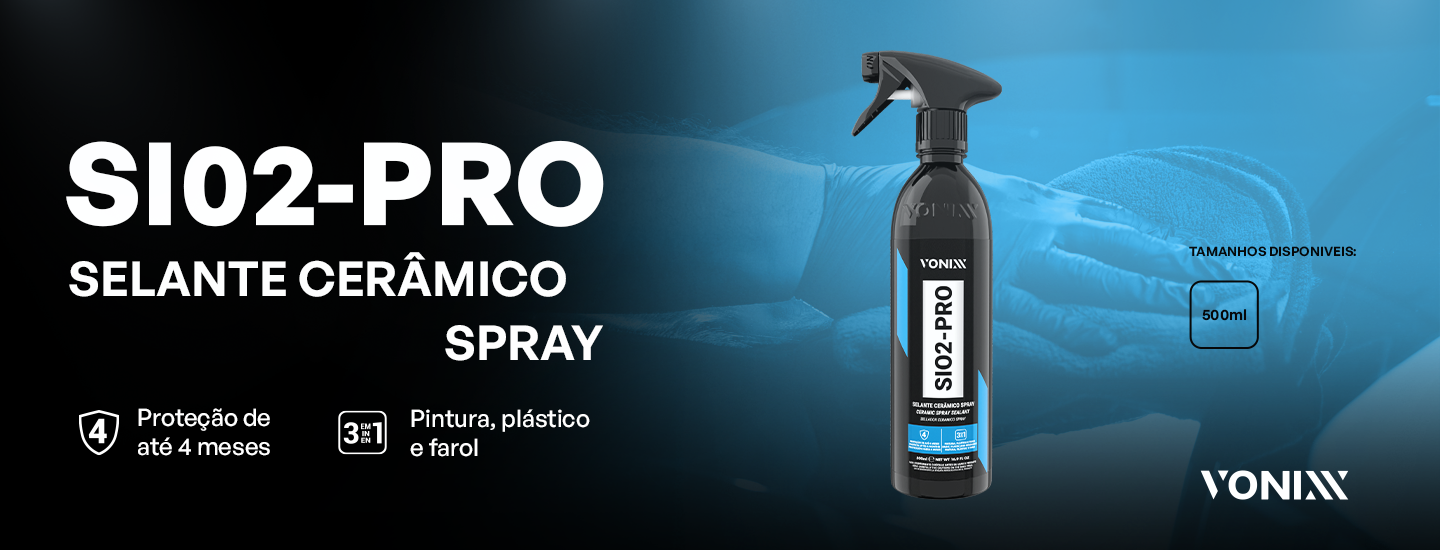Vonixx SiO2-PRO - Selante Cerâmico Spray de Manutenção 500ml - 500 Pro ...