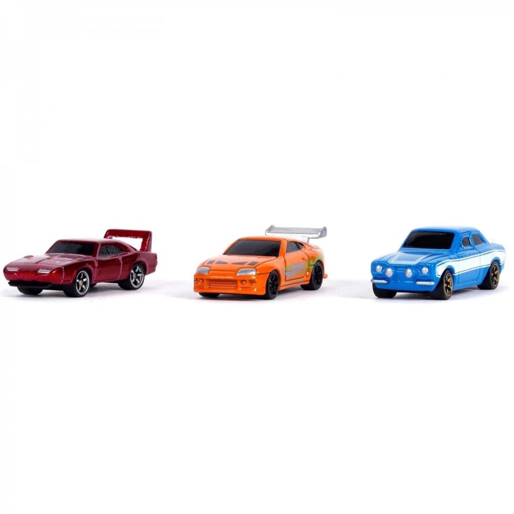 Jada Toys Nano Pack - Velozes e Furiosos Series - 3 miniaturas - Minisclub Jada Toys Nano Pack - Velozes e Furiosos Series - 3 miniaturas - Minisclub
