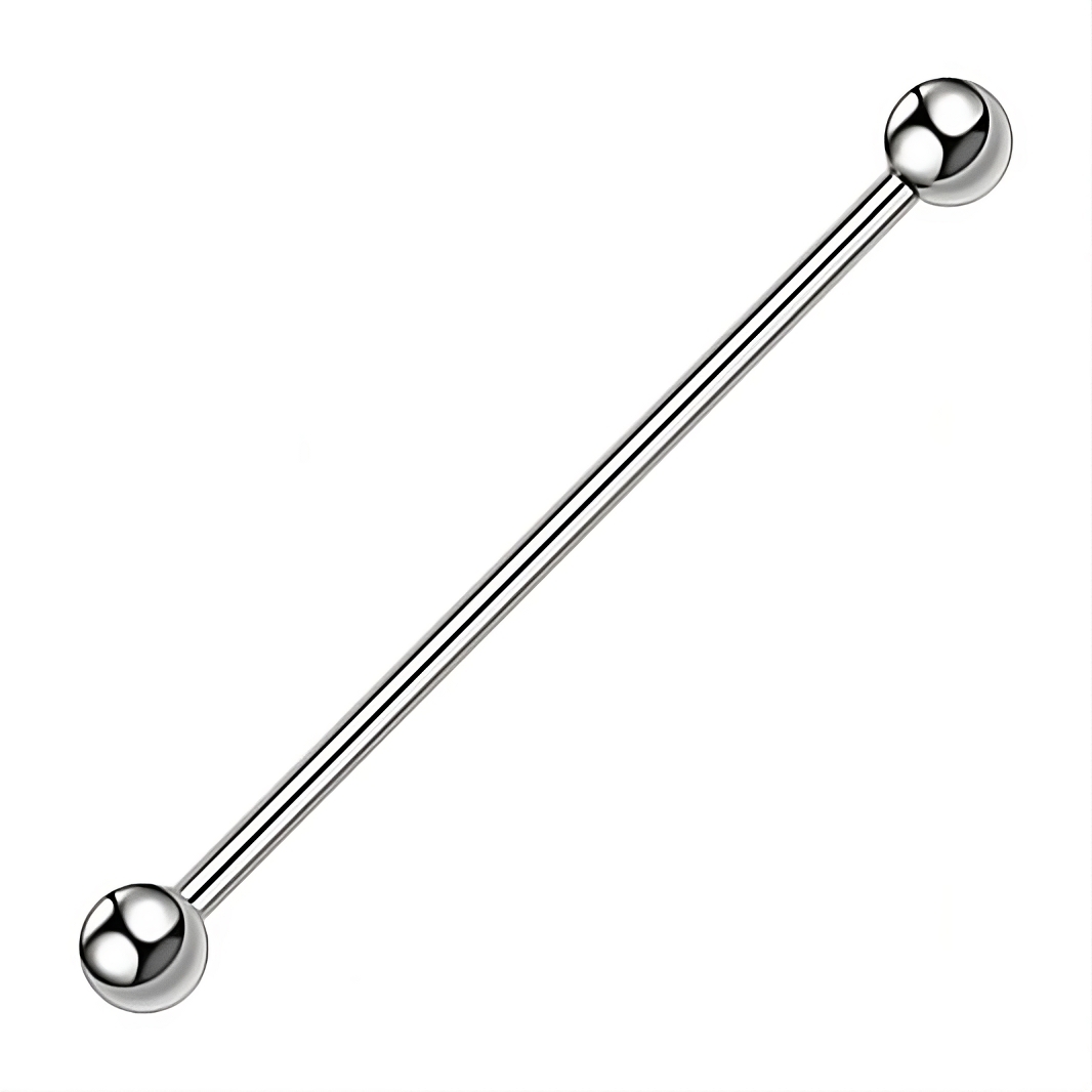 Piercing de Orelha Transversal de Titânio - Fine Piercing