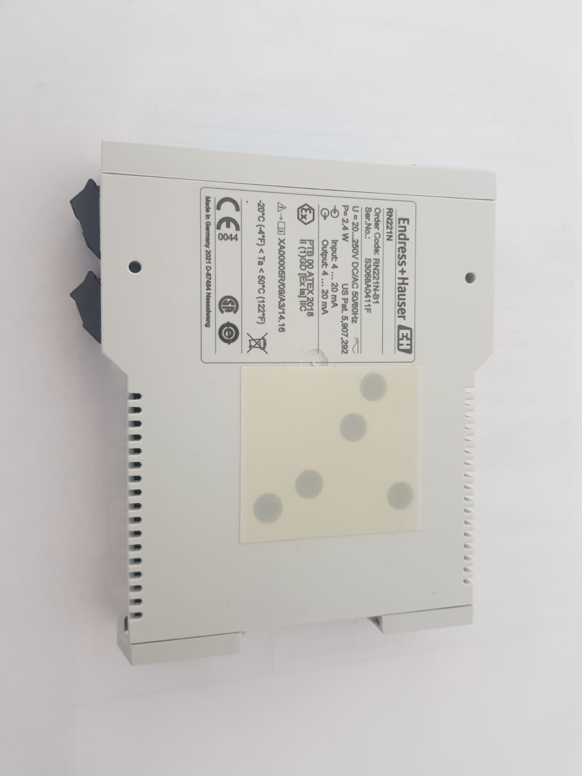 ENDRESS+HAUSER,RN221N - CMC COMÉRCIO E IMPORTAÇÕES DE MATERIAIS ELÉTRICOS