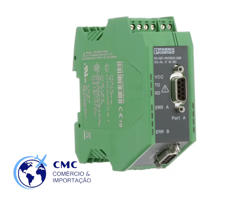 PSI-REP-PROFIBUS/12MB - CMC COMÉRCIO E IMPORTAÇÕES DE MATERIAIS ELÉTRICOS