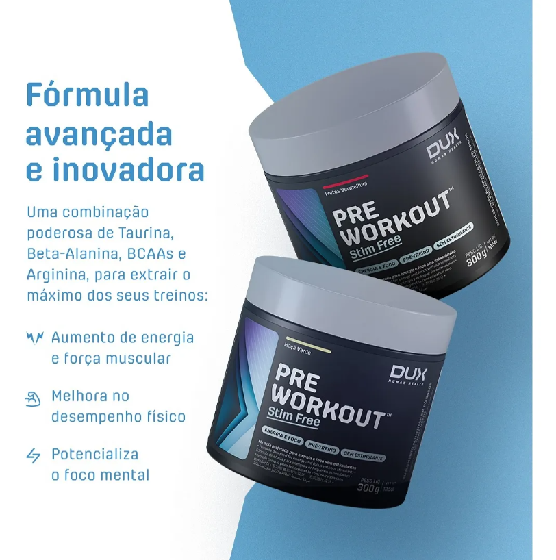 DUX pre workout stim free 300G - Fast Suplementos importados e ...