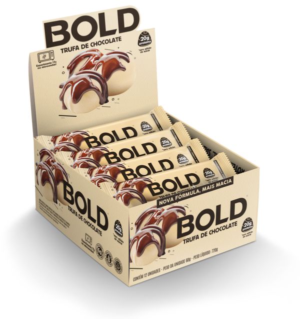 Bold Bar Barra 20g Proteina Barrinha 12 Un. - Sabores - Fast ...